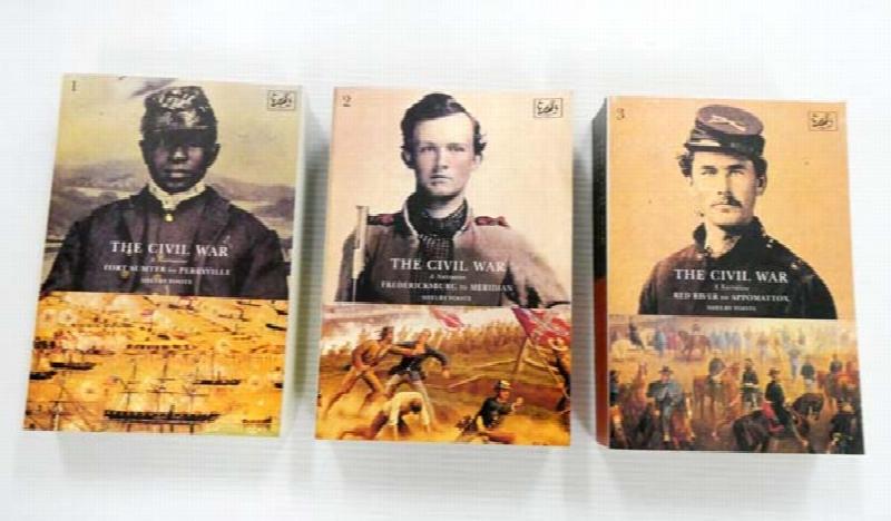 The Civil War A Narrative. 3 Volumes complete